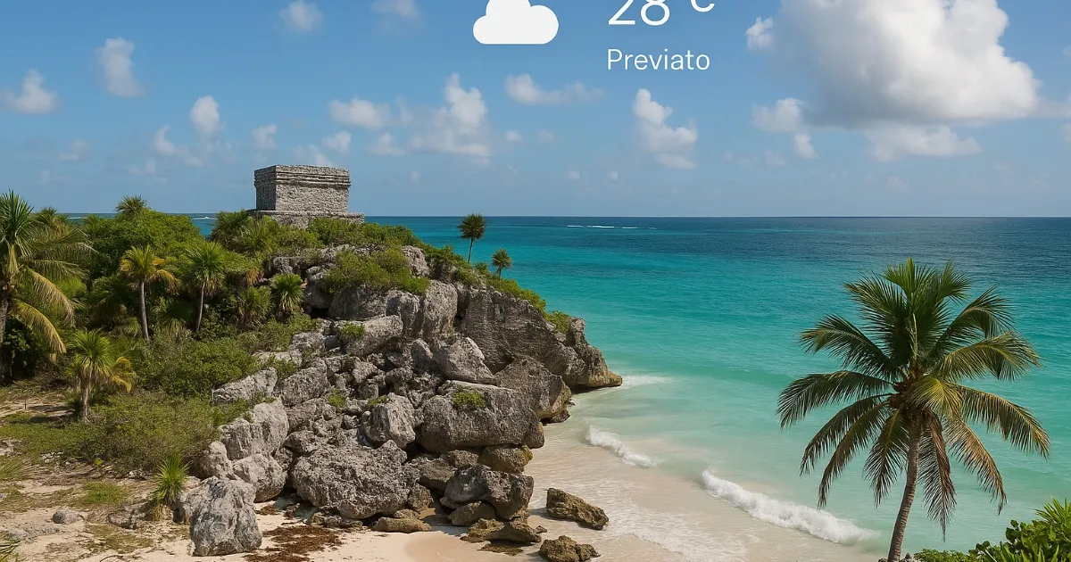 Weather Forecast in Tulum Today, January 24, 2026