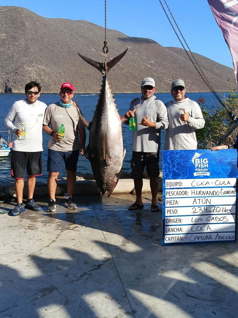 Coca Cola Makes History: Smashes Tuna Record at Big Fish Topolobampo 2026