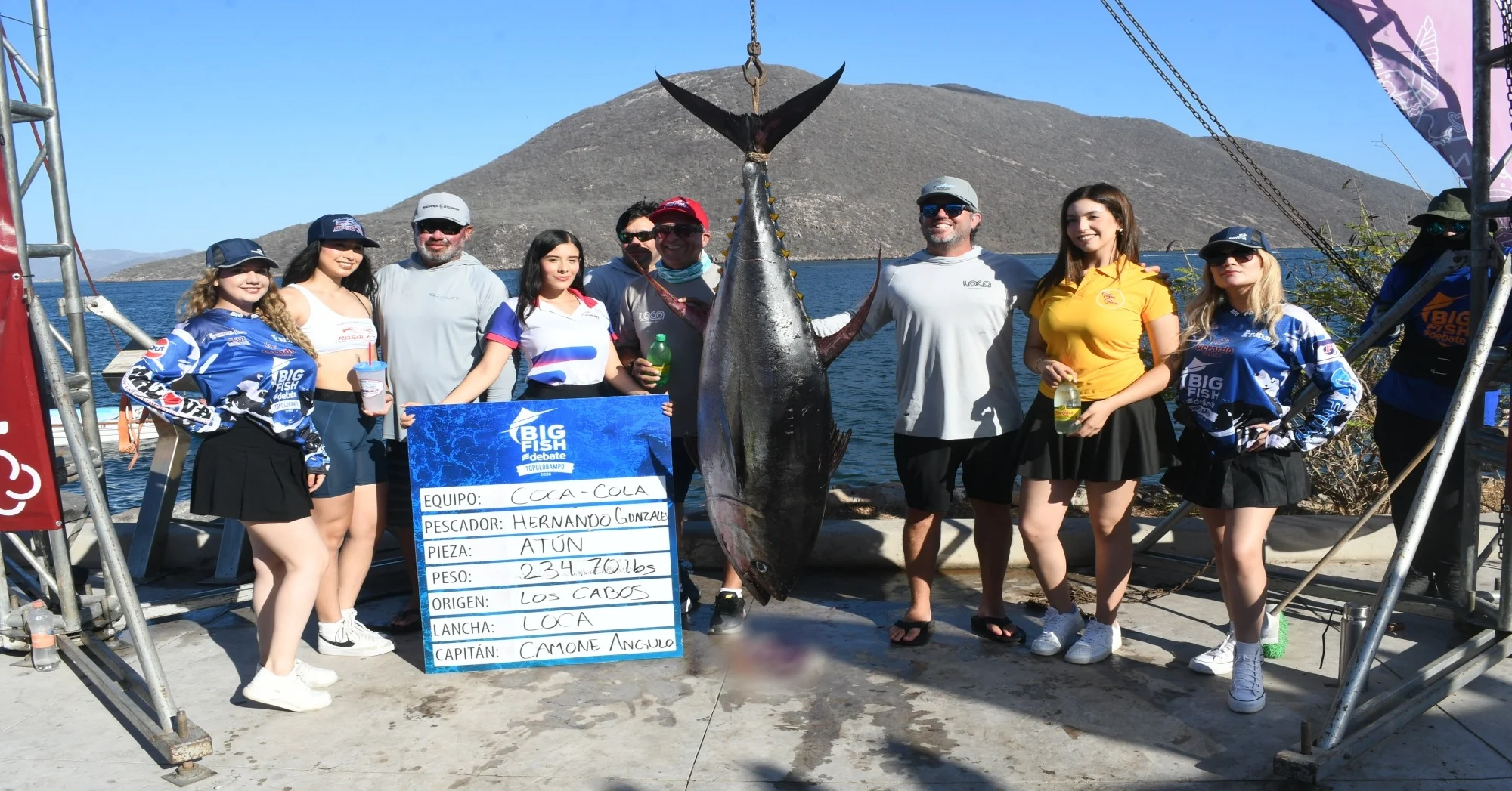 Coca Cola Makes History: Smashes Tuna Record at Big Fish Topolobampo 2026